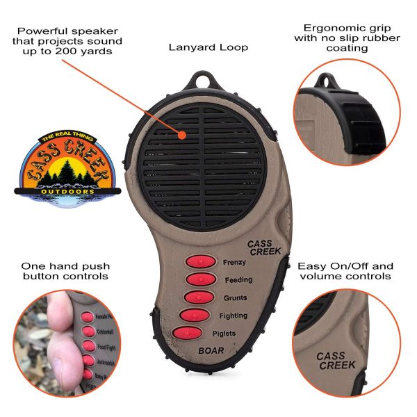 Ergo Electronic Boar Call - Cass Creek | Electronic Game Calls